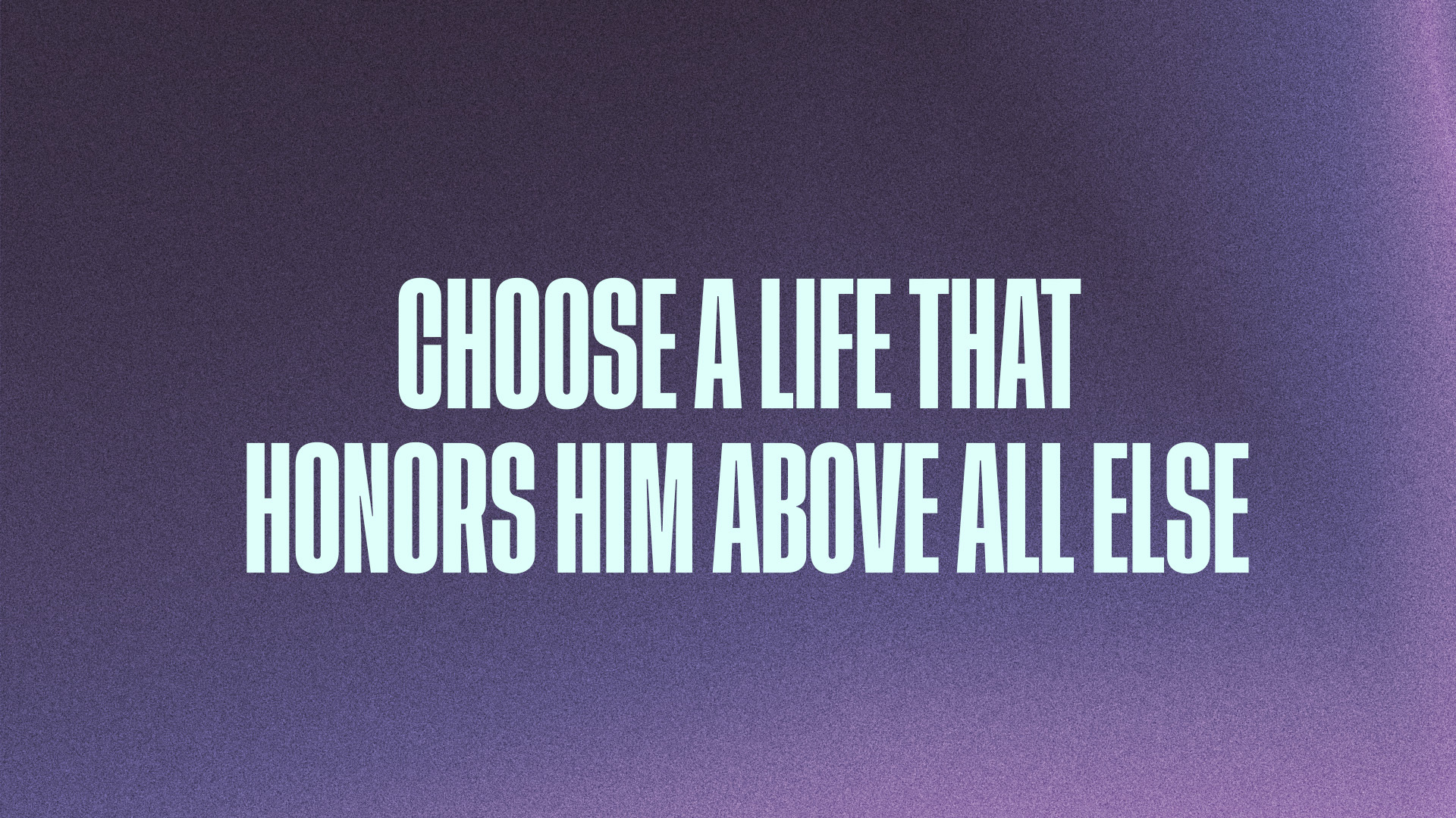 Faith Values Christ Over Sin - 2|42 Community Church